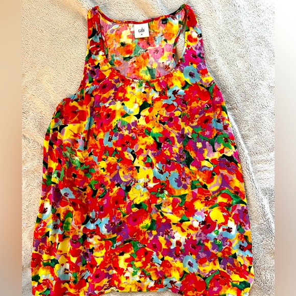 CAbi | Tops | Cabi Floral Tank | Poshmark